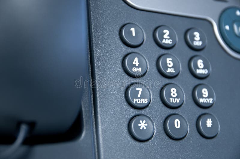 Closeup of phone keys stock image. Image of service, office - 17027955