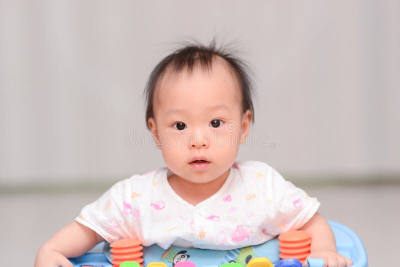 Closeup Photo of Beautiful Cute Asian Baby Stock Image - Image of baby ...