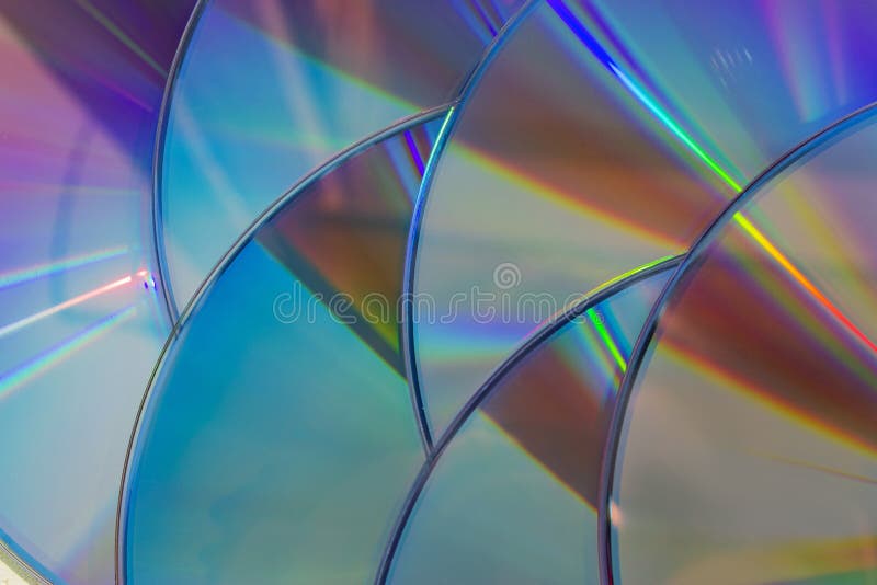 CD / DVD Discs Texture for Background Stock Photo - Image of business ...