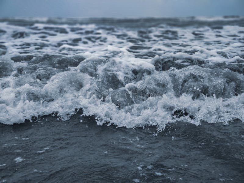 Closeup Photo of Ocean Waves and Texture of Water Stock Photo - Image ...