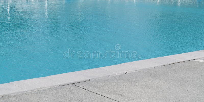 Closeup Photo of Pool Edge Blue Water Stock Image - Image of clear ...
