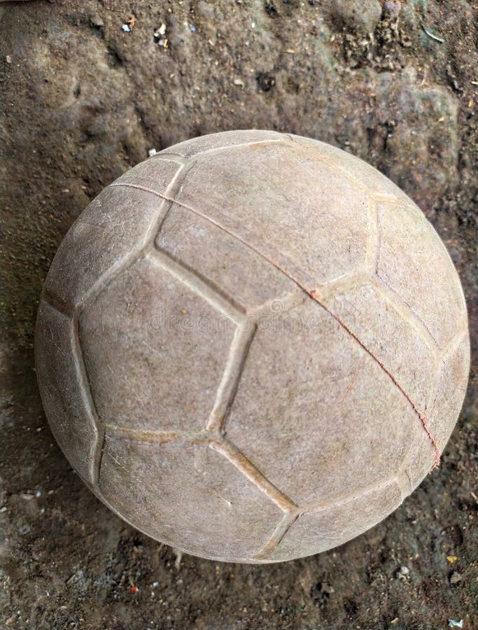 Closeup Photo from Round Ball with Ground Background Stock Photo ...