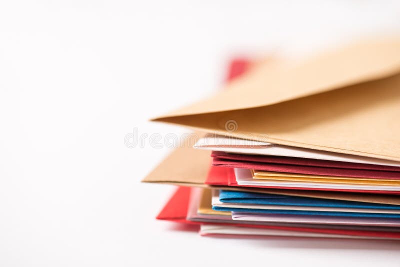 Pile Envelopes Invoices Stock Photos - Free & Royalty-Free Stock Photos ...