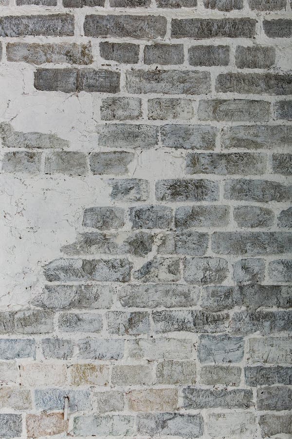 Closeup Photo of Whitewash Brick Wall Stock Image - Image of brick ...