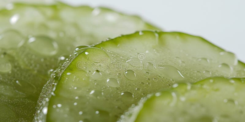 A Closeup of the Pickles Texture, Showcasing Their Smooth and Slightly ...