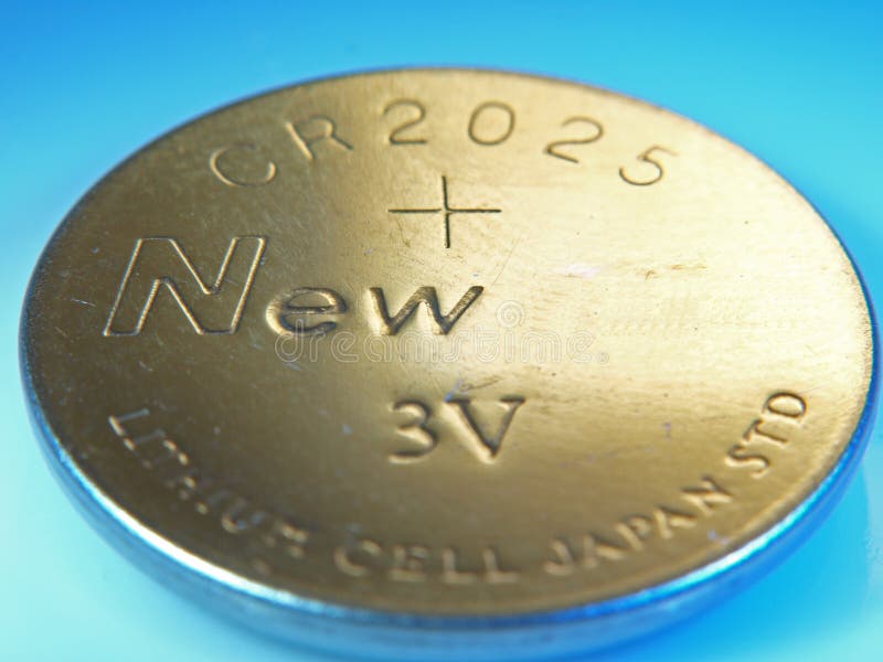 Button cell stock photo. Image of accessory, button, electricity - 21891626