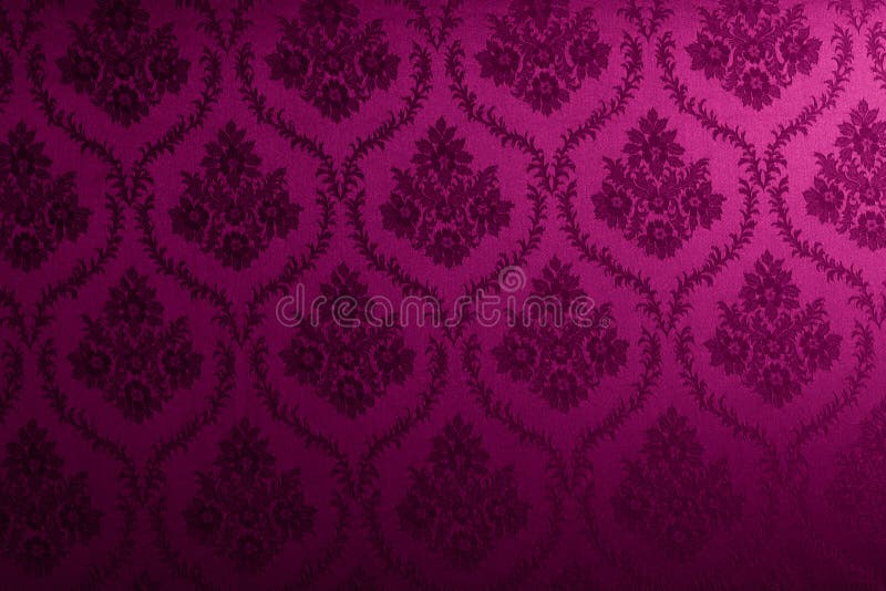 Closeup of Pink Victorian Vintage Textured Textile Wall Stock Photo ...