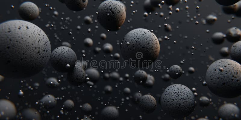 Closeup of PM2.5 Particles Under a Microscope, Illustrating Their Tiny ...