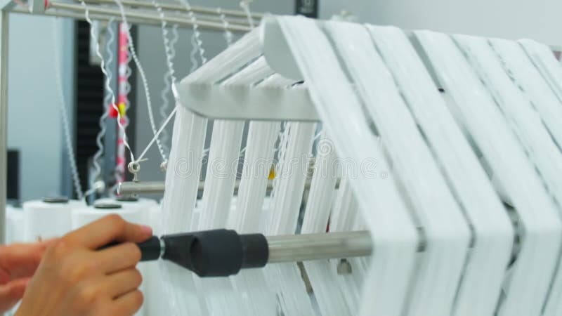 Polymer Thread for Plastic Sack Bags is Installed To Strength Test ...