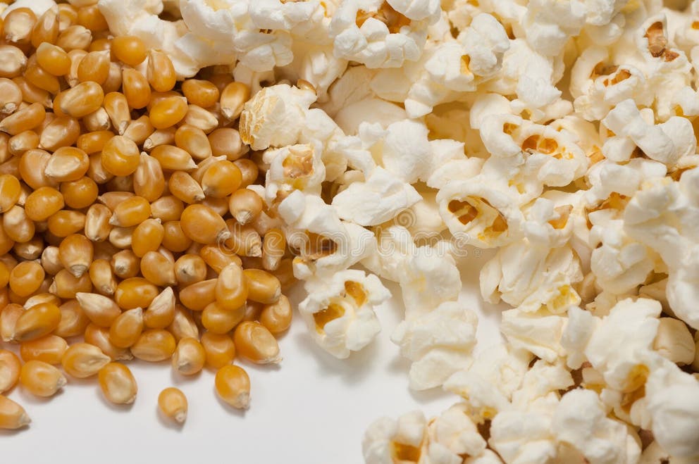Closeup of Popcorn on a Stack Stock Photo - Image of pile, cinema: 306146588