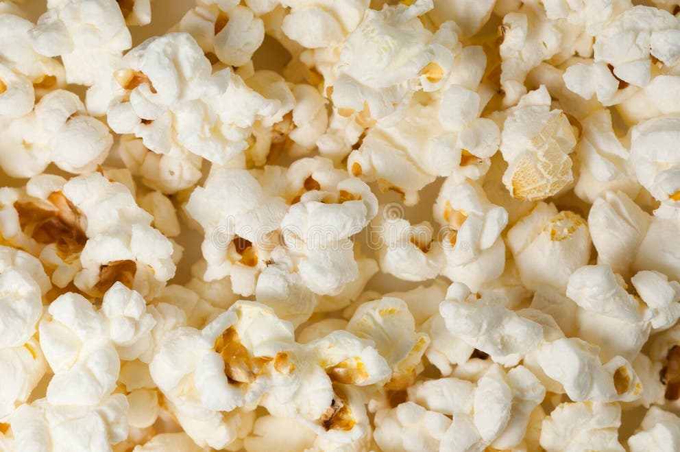 Closeup of Popcorn on a Stack Stock Photo - Image of pile, popped: 306146592