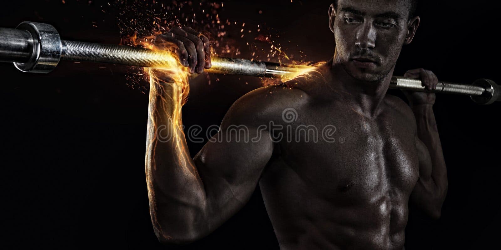 Experienced warrior stock photo. Image of legend, masculine - 42768348