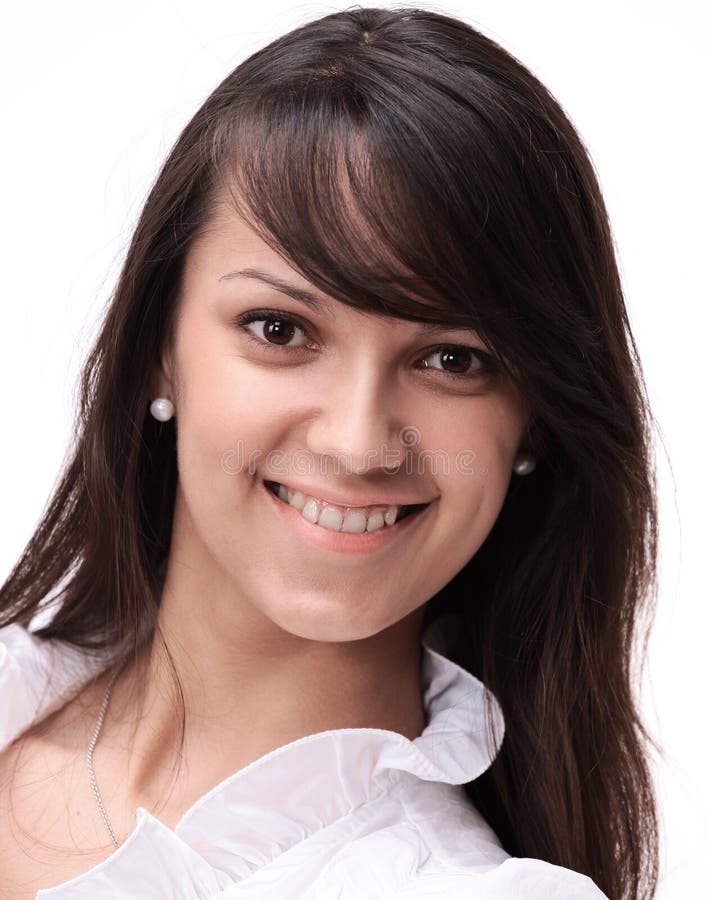 Closeup. Portrait of a Confident Young Woman Stock Photo - Image of ... Closeup. Portrait of a Confident Young Woman Stock Photo - Image of ...