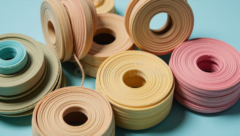 Closeup Portrait Showcasing Assorted Ecofriendly Items Crafted from ...