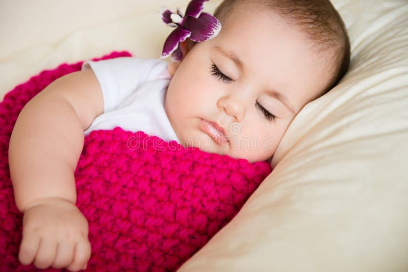 Sleeping Child stock image. Image of pretty, asleep, alluring - 15665917