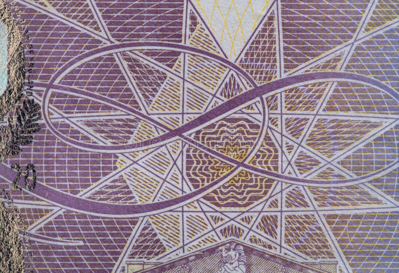 Closeup of 20 Pound Sterling Banknote Editorial Stock Photo - Image of ...