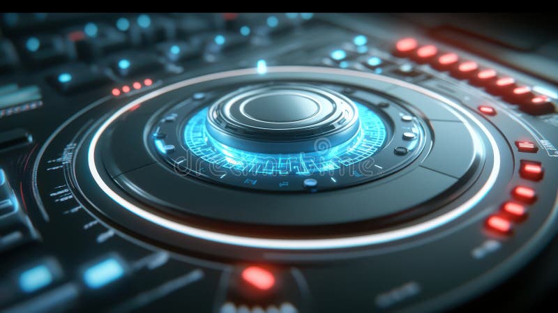 Closeup of a Power Button on Sleek, Modern Computer Keyboard, Detailed ...