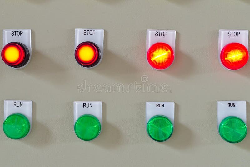 Closeup of a power panel stock photo. Image of technology - 204030328