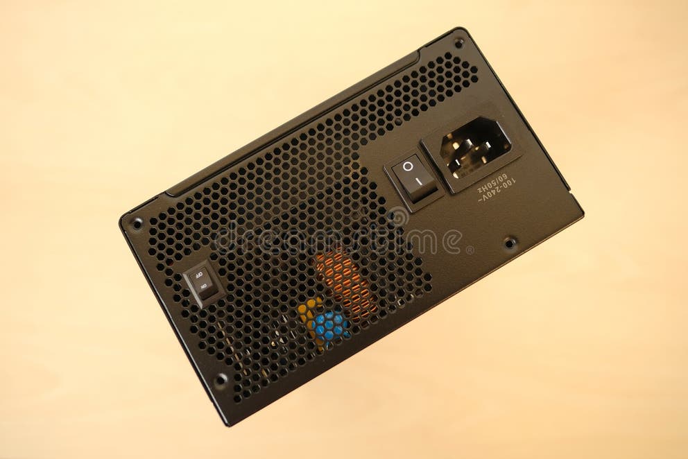 Closeup Power Supply of Continuous Power for Computer, Exceptional ...