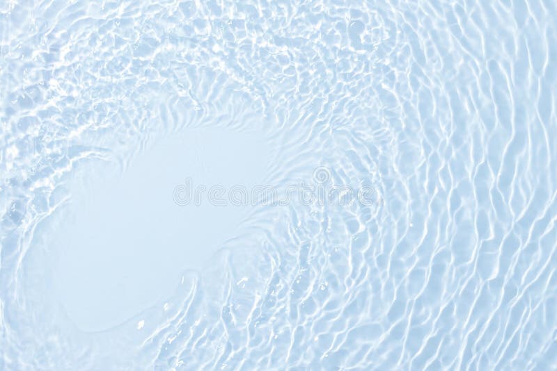 Closeup of Pristine and Crystal Clear Water Surface Background with ...