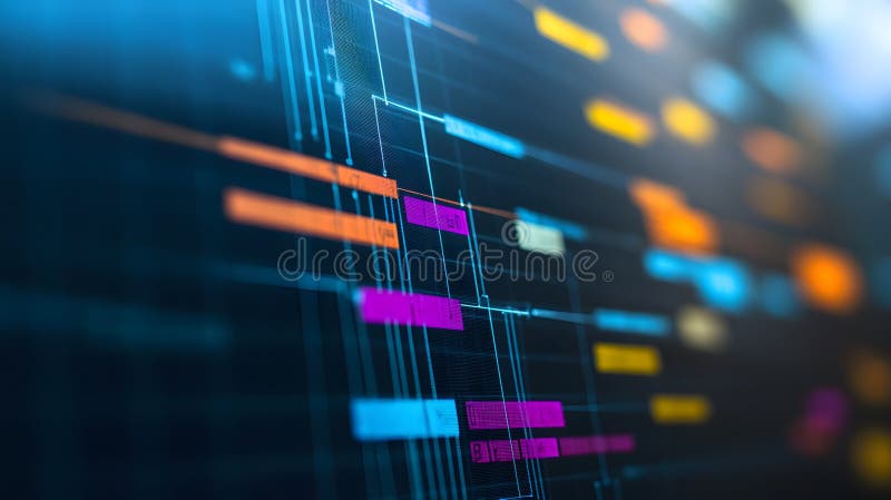 A Closeup of a Project Plan with Quality Assurance Checkpoints and ...