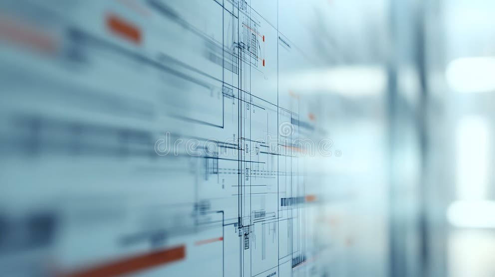 A Closeup of a Project Plan with Quality Assurance Checkpoints and ...