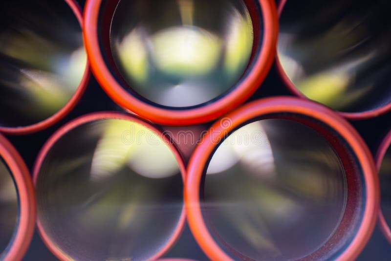 Closeup of Pvc Pipes on a Stack Stock Photo - Image of pipes, pile ...