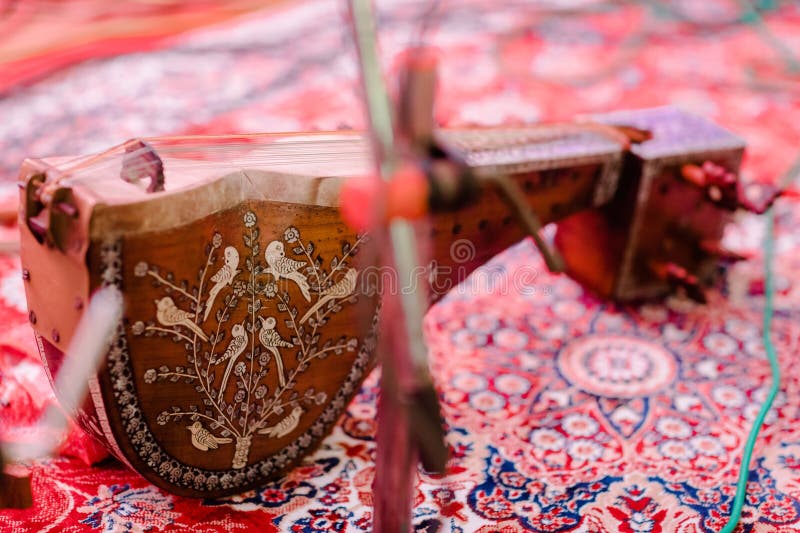 Closeup of a Rabab Musical Instrument Stock Photo - Image of stringed ...
