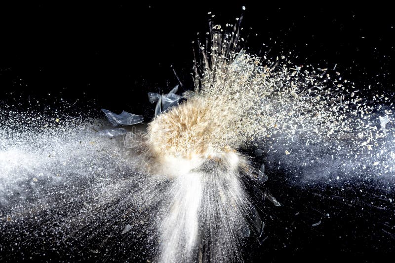 Real explosion background stock photo. Image of spark - 100328168