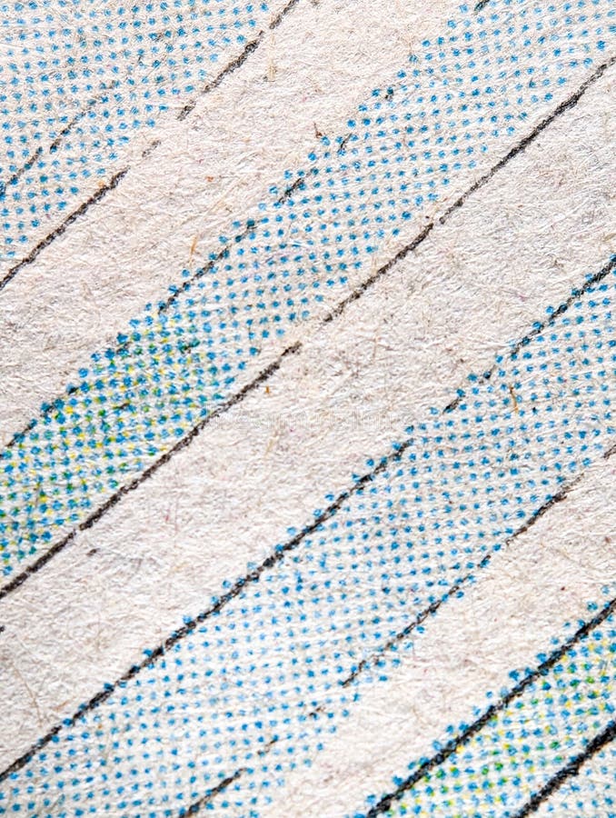 Closeup of a Real Vintage Comic Book Page with Abstract Blue Dot ...