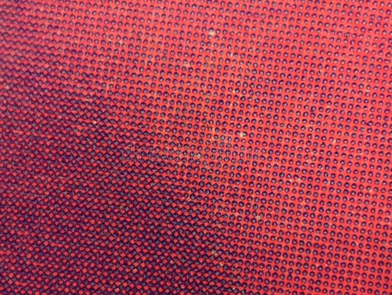 Closeup of a Real Vintage Comic Book Page with a Pattern of Red Dots ...