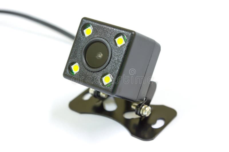 Closeup of Rear View Camera, Car Parking Camera, Car Accessories Stock ...