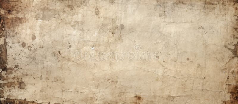 Closeup of a Rectangular Piece of Old Paper with a Brown Border Stock ...