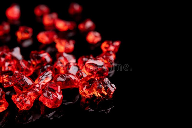 124 Garnet Gems Isolated Black Background Stock Photos - Free & Royalty ...