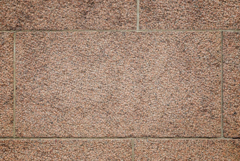 Closeup of a Red Granite Block Wall Background Stock Photo - Image of ...