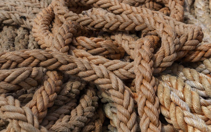 Closeup of Red Ropes Under Sunlight - a Nice Picture for Backgrounds ...