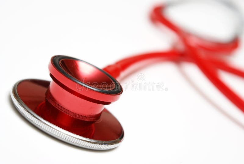 Red Stethoscope Picture. Image: 1072796