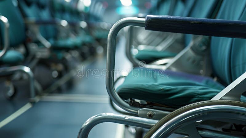 A Closeup of a Reserved Seating Section for Disabled Guests with Extra ...