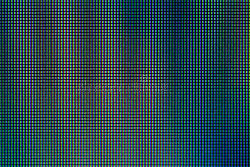 Closeup RGB Led Diode of LED TV and LED Monitor Screen Display Panel ...