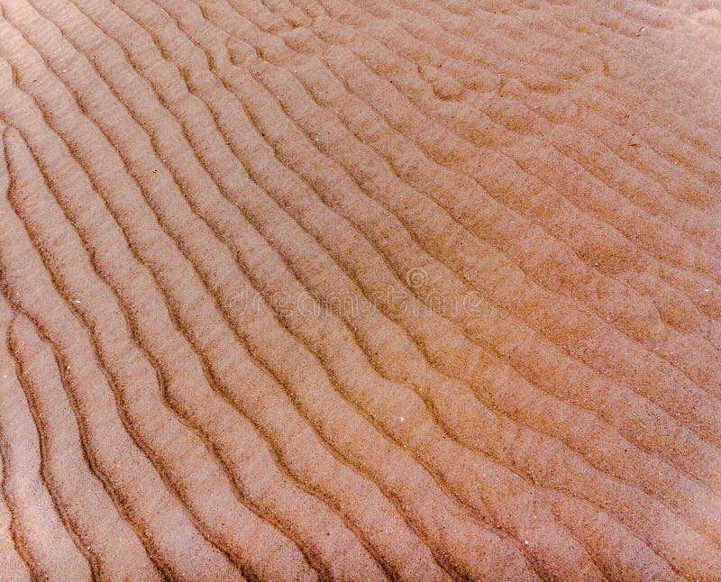 A Closeup of Rills on Beach Stock Photo - Image of waves, action: 148185084