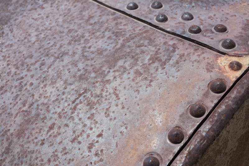 Large Tank is Riveted Together Stock Image - Image of opening, deco ...
