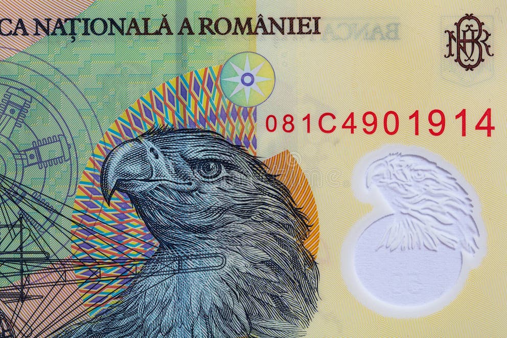 Closeup of 50 Romanian Lei Banknote Stock Photo - Image of europe ...
