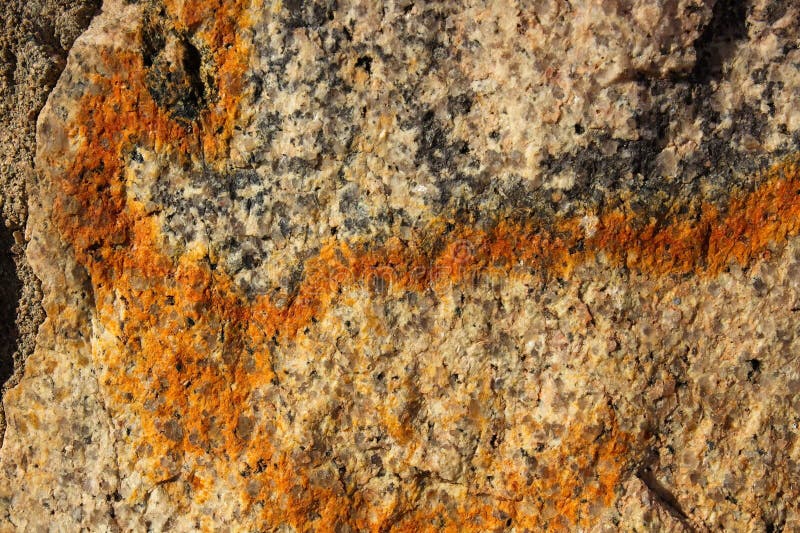 Close-up of Rough Rock Texture with Various Colors. Stock Image - Image ...