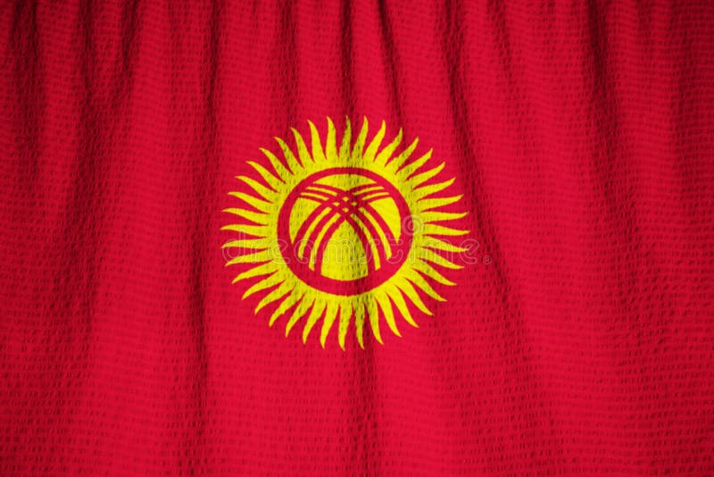 Ruffled Kyrgyzstan Flag Stock Photos - Free & Royalty-Free Stock Photos ...