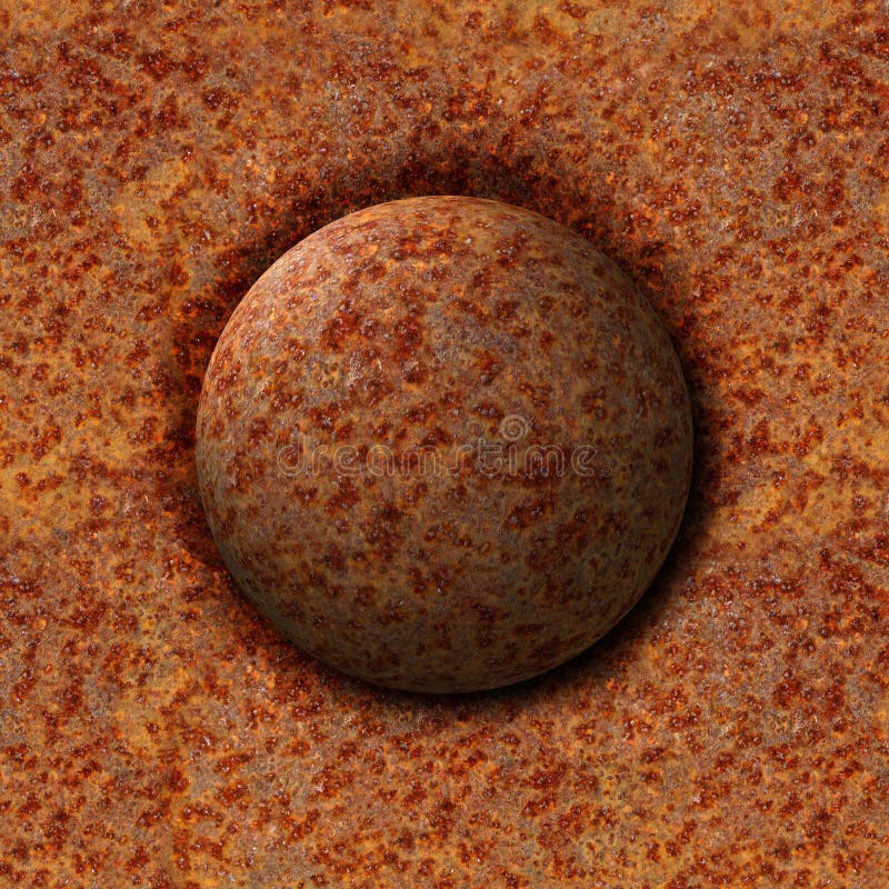 Rusted stock photo. Image of corroded, round, plate, metal - 5968354