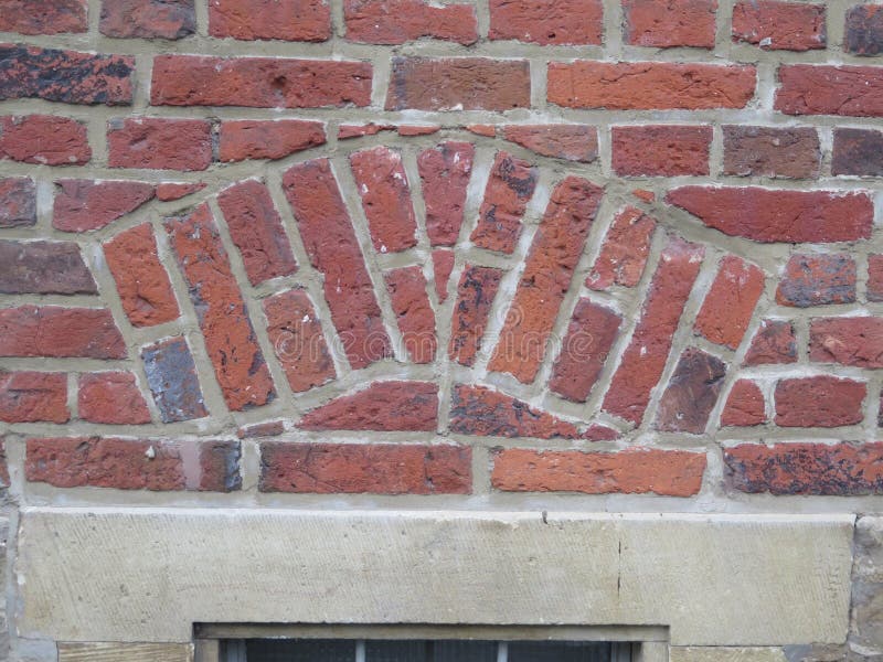 Closeup of Rustic Brick Wall Stock Photo - Image of plastered ...