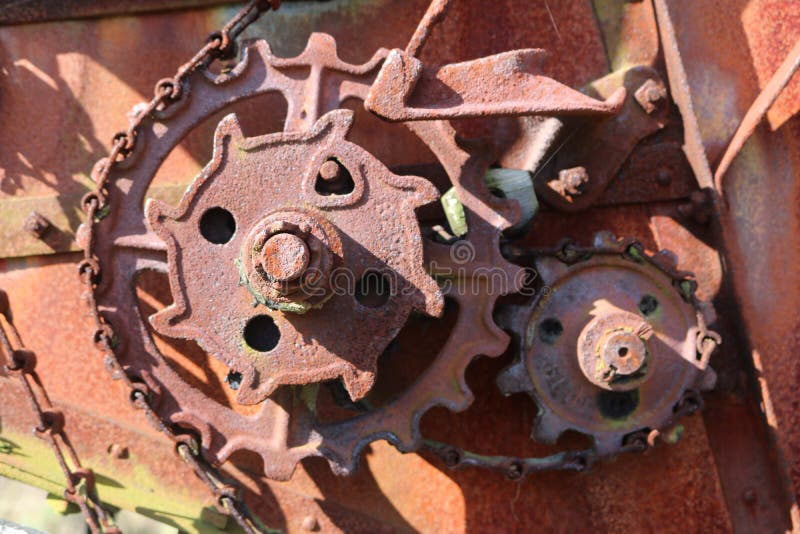 Rusty Gears stock photo. Image of equipment, broken - 123138934