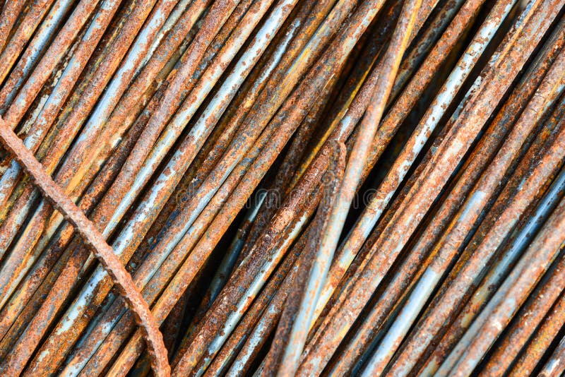 Closeup rebar texture stock image. Image of construction - 74915807
