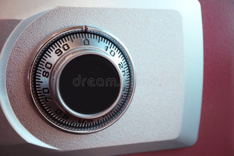 Safe with combination lock stock image. Image of drive - 14406237
