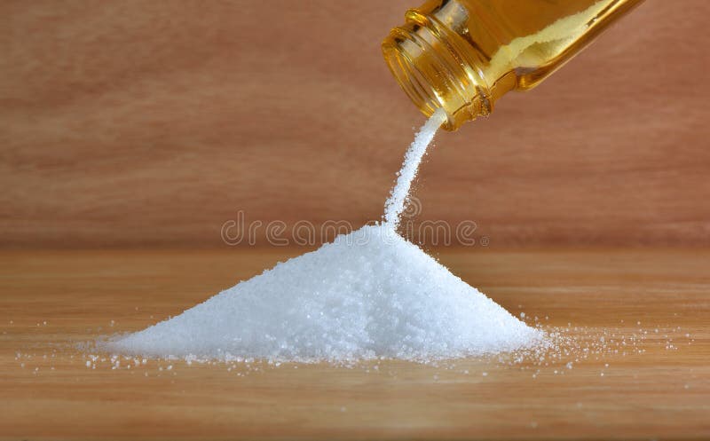 Closeup salt in bottle. stock photo. Image of food, equipment - 60614156